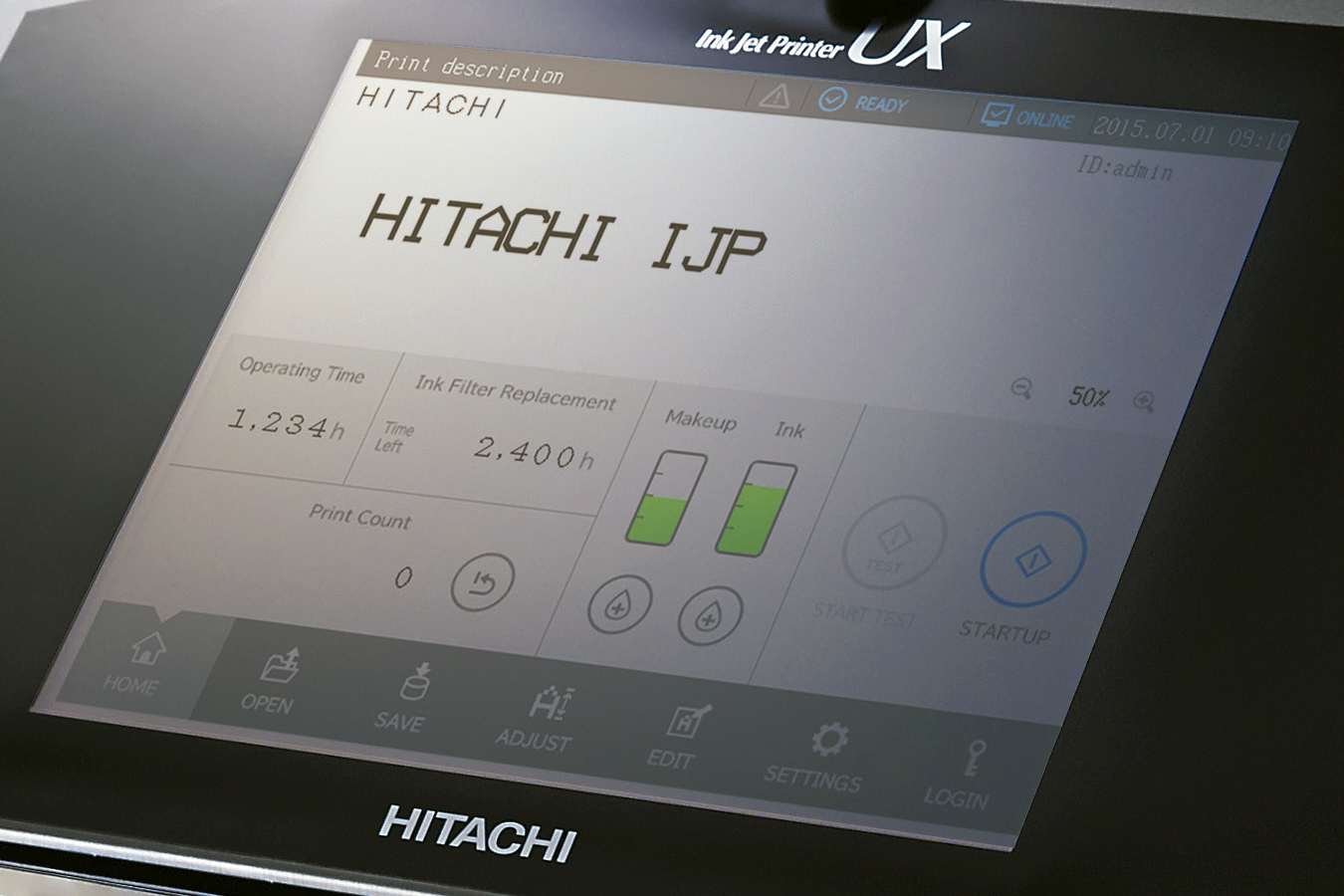 Codificadoras HITACHI serie UX, ideales para trabajar a máxima calidad ...